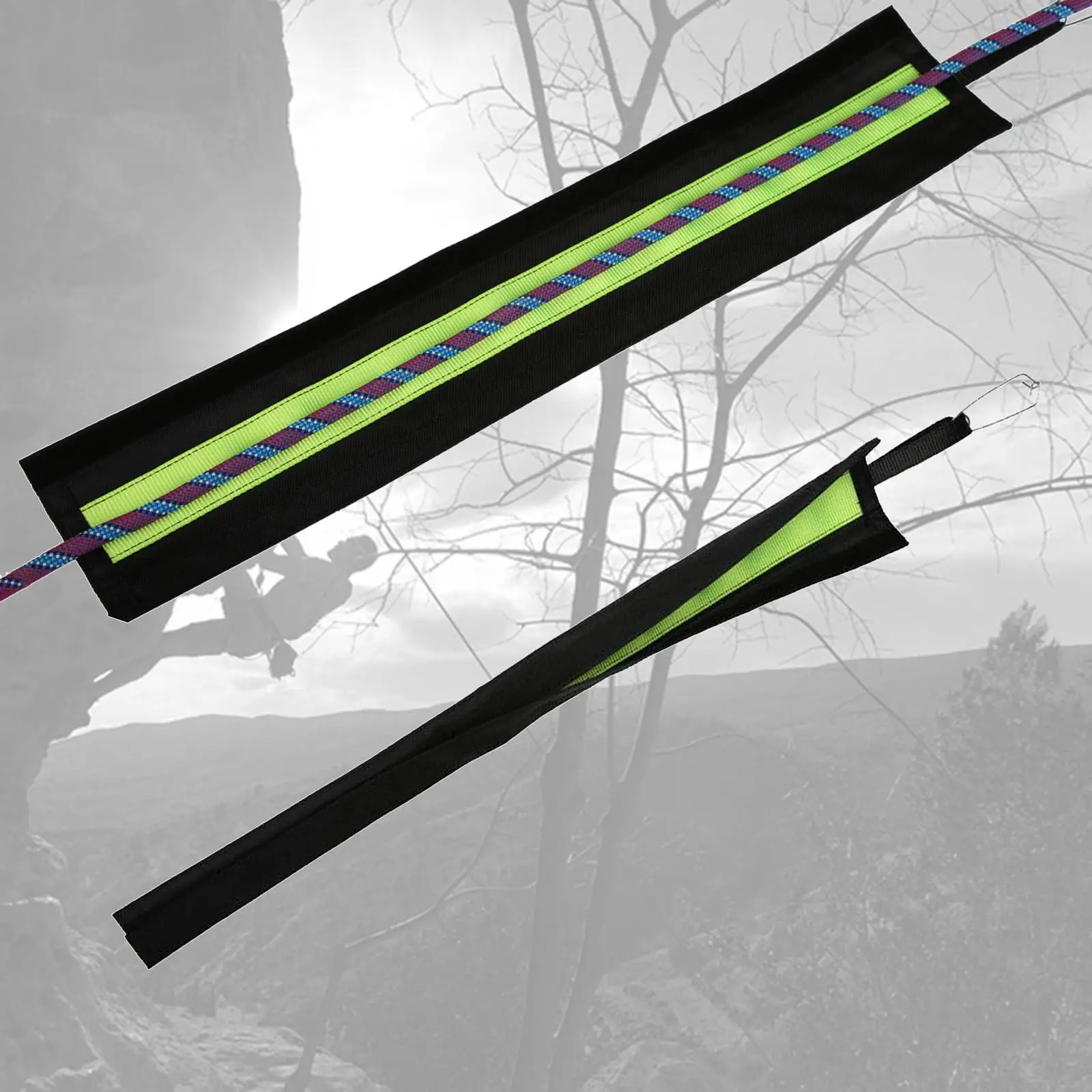 Climbing Rope Anti-wear for Mountaineering Rock Abseiling Arborist | JR ...