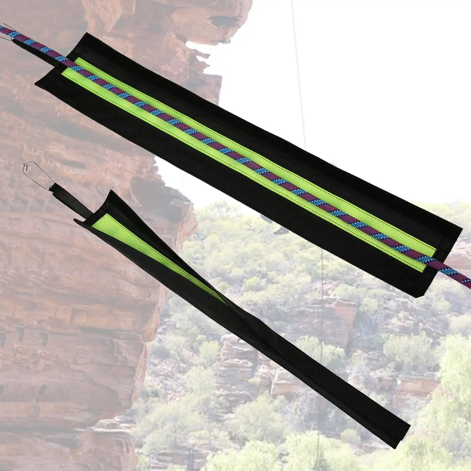 Climbing Rope Anti-wear for Mountaineering Rock Abseiling Arborist | JR ...