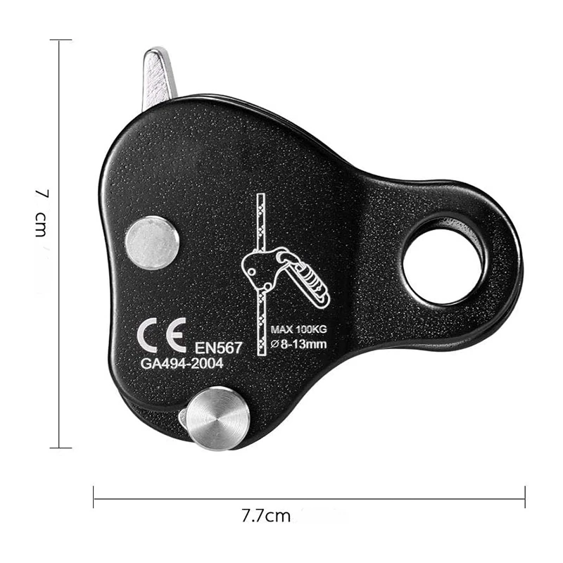 Rope Ascender,Rock Climbing Tree Arborist Rope Grab Self-Locking Rope ...