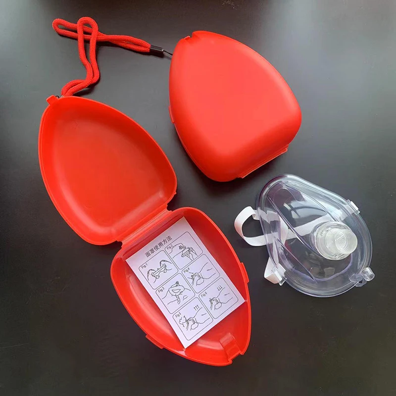 1Pc Artificial Respiration One-Way Breathing Valve Mask First Aid CPR ...