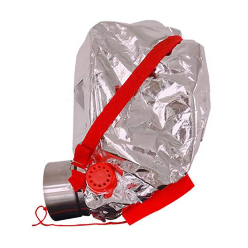 Adjustable Head Belt Fire Mask Respirators, Large View Filtered Type ...