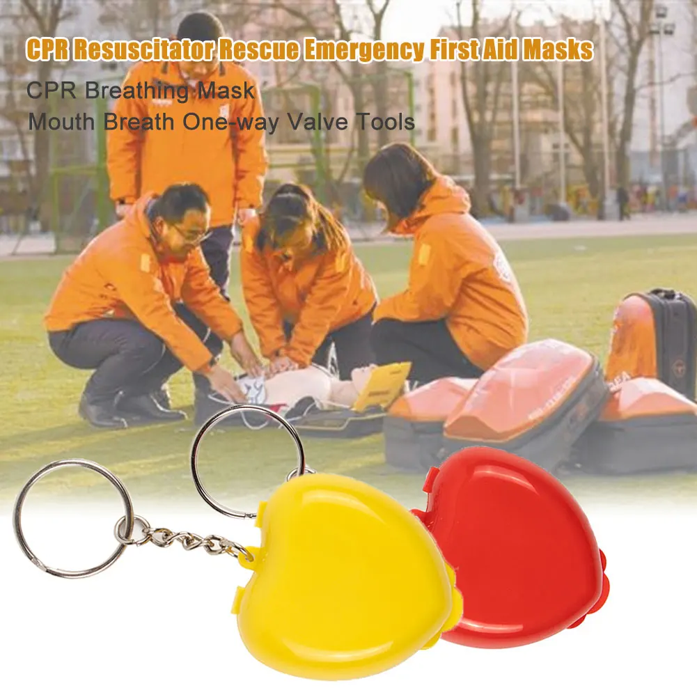 CPR Resuscitator Rescue Emergency First Aid Masks CPR Breathing Mask ...