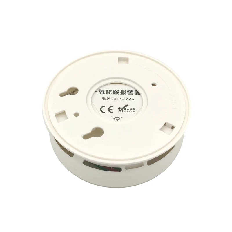 Carbon Monoxide Detector Sensor Alarm CO Blue Smoke Detection LCD ...