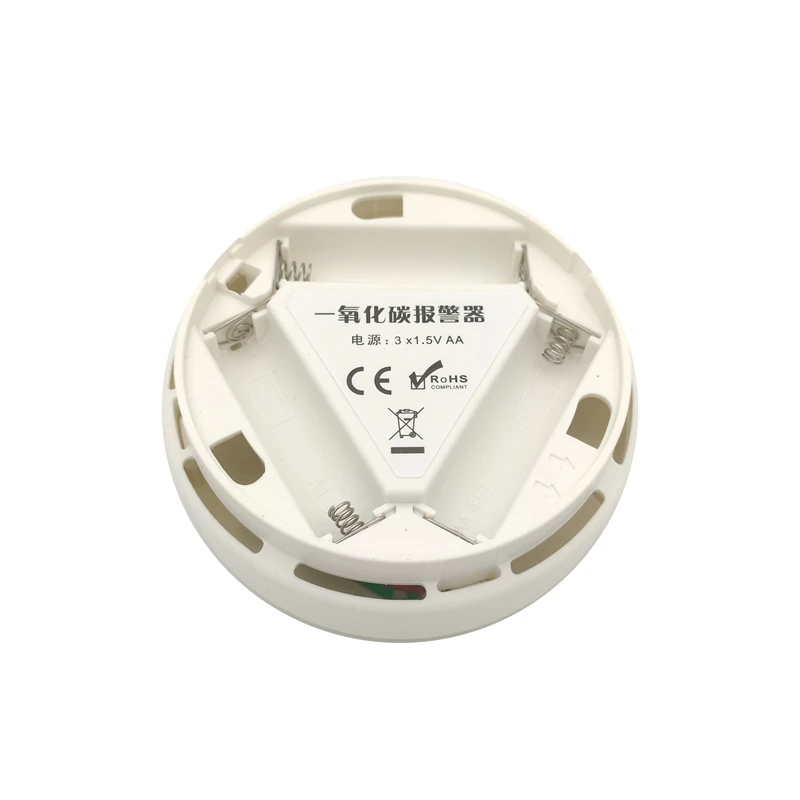 Carbon Monoxide Detector Sensor Alarm CO Blue Smoke Detection LCD ...