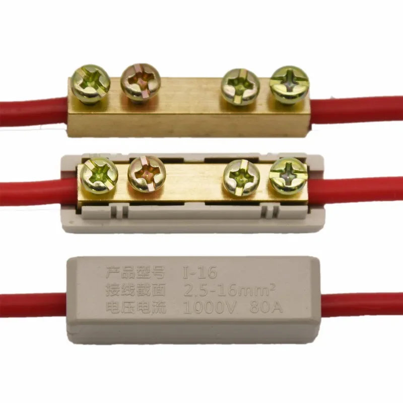Electrical Accessories 10 Square Terminal Block High Power Wire ...