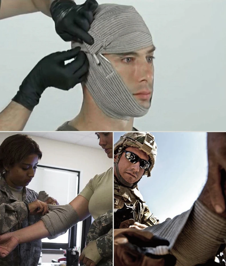 First Aid Hemostatic Bandage Army Training Safety Israel Emergency ...