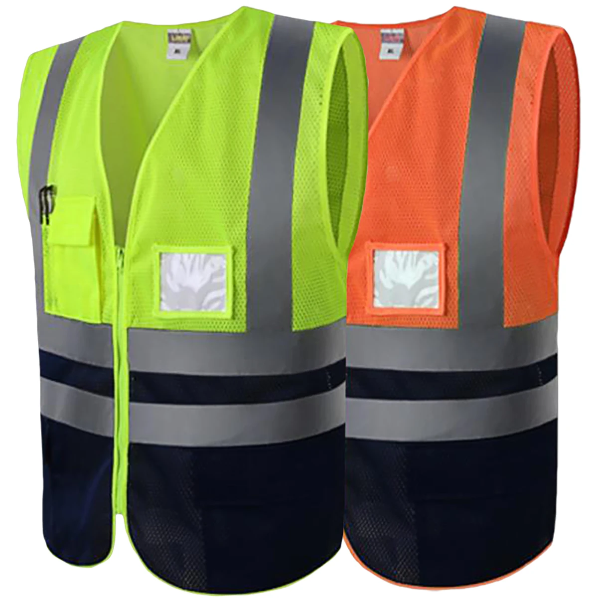 High Safety Vest Work Multi-pocket Workwear Safety Red Reflective Vest ...
