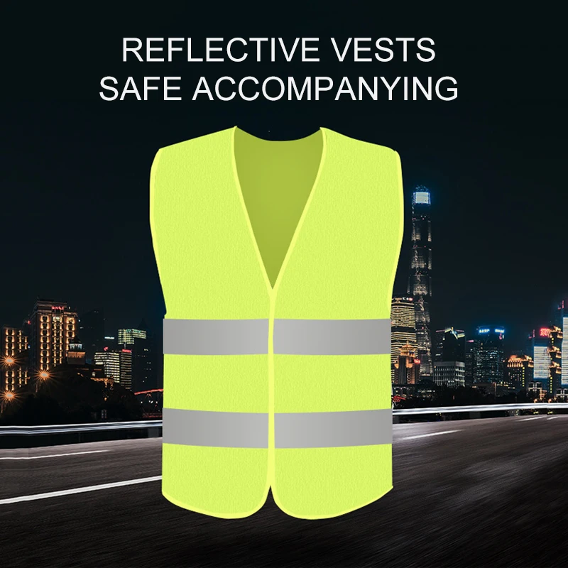 High Visibility Car Reflective Safety Ves Reflective Strip Jacket Vest ...