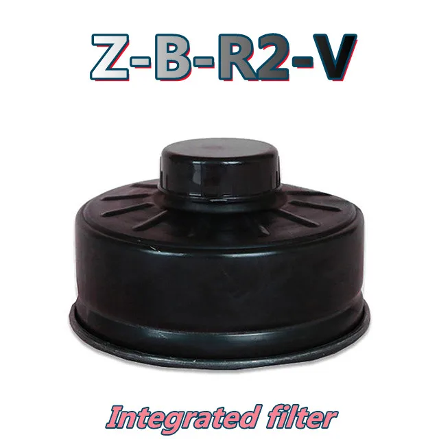 MF14/87 type gas mask full face mask chemical respirator filter self ...