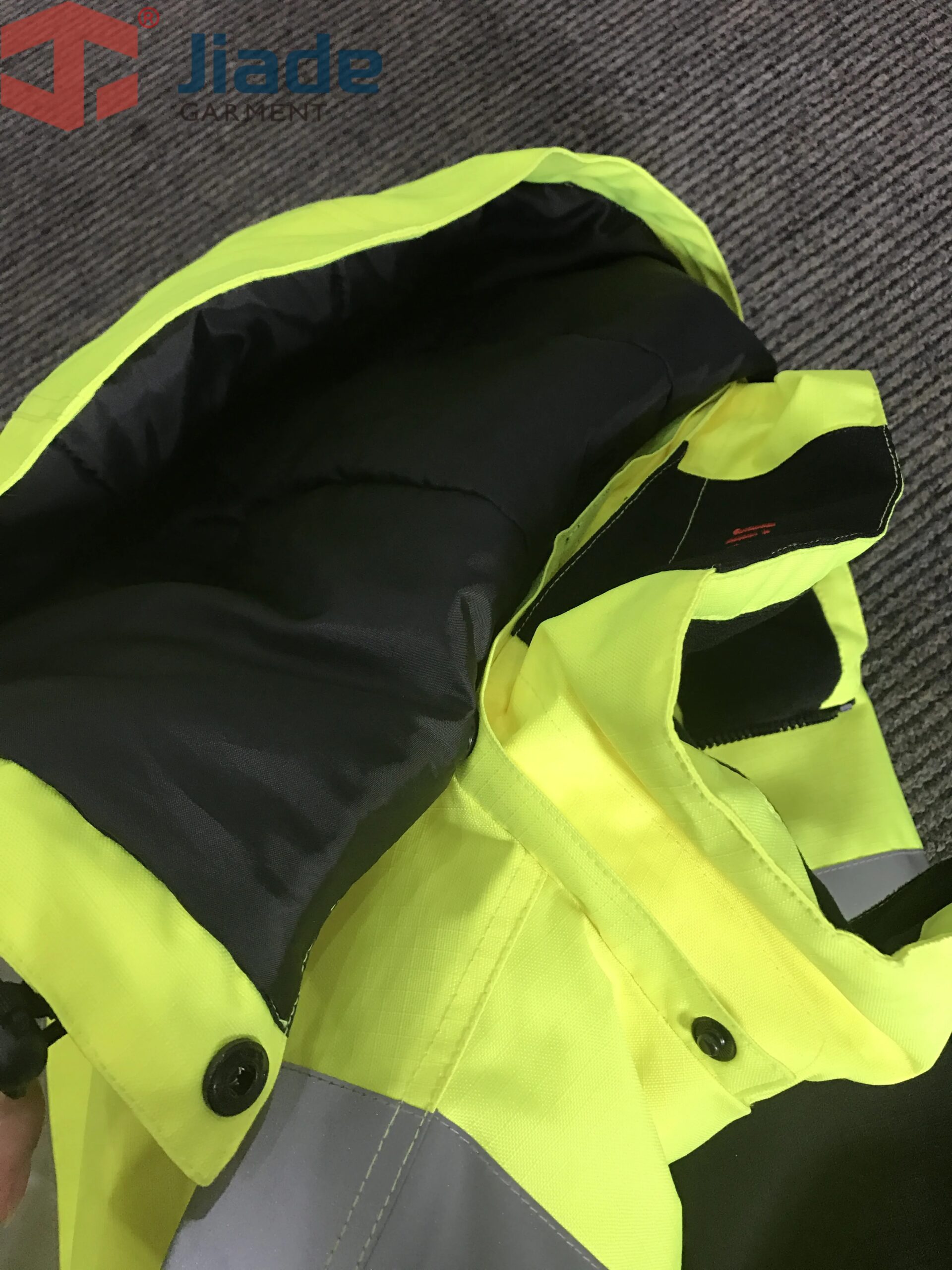 Men's Work Wear Winter Jacket Reflective High Visibility WinterJacket ...
