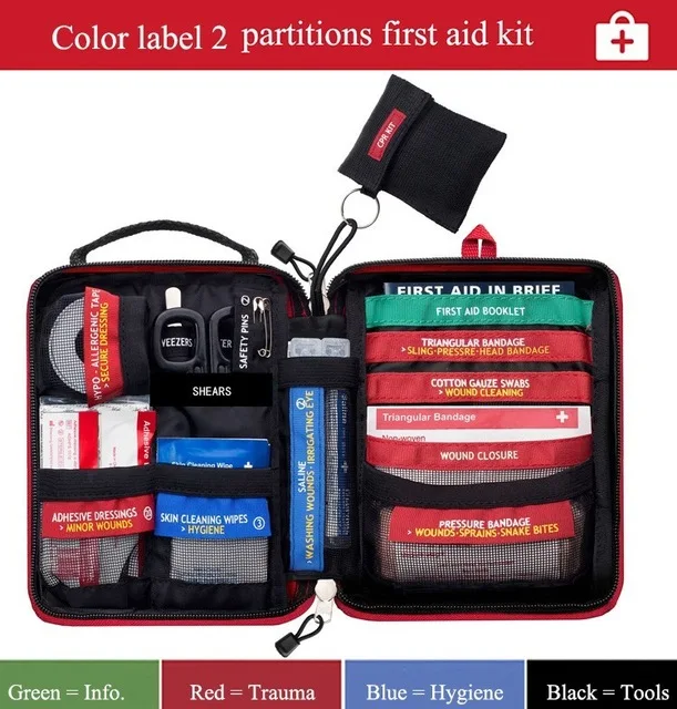 Mini First Aid Kits Gear Medical Trauma Kit Car Emergency Kits ...