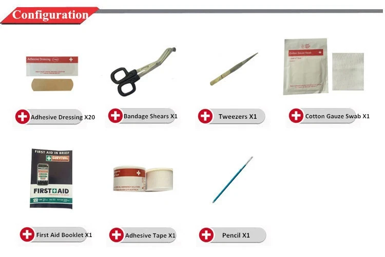 Mini First Aid Kits Gear Medical Trauma Kit Car Emergency Kits ...