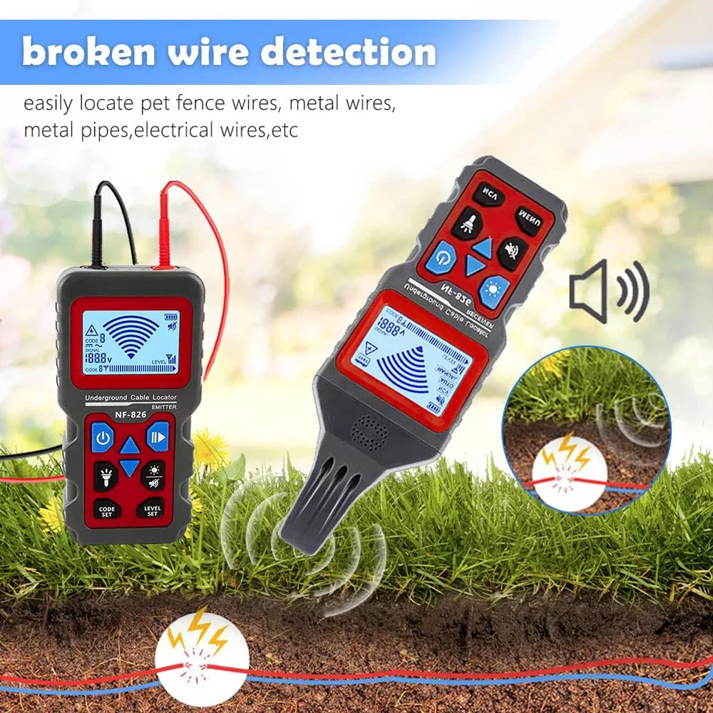 NOYAFA NF-826 Underground Cable Tester Wire Tracker Detect Wall ...