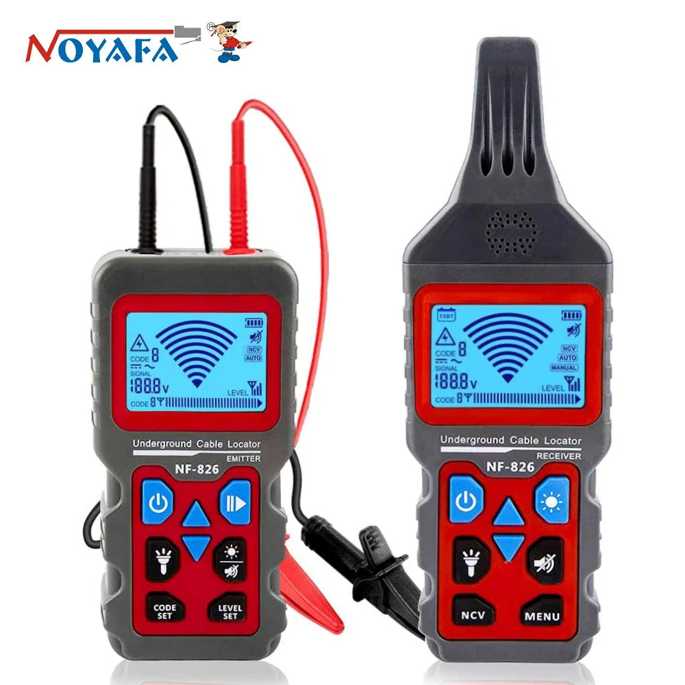 NOYAFA NF-826 Underground Cable Tester Wire Tracker Detect Wall ...