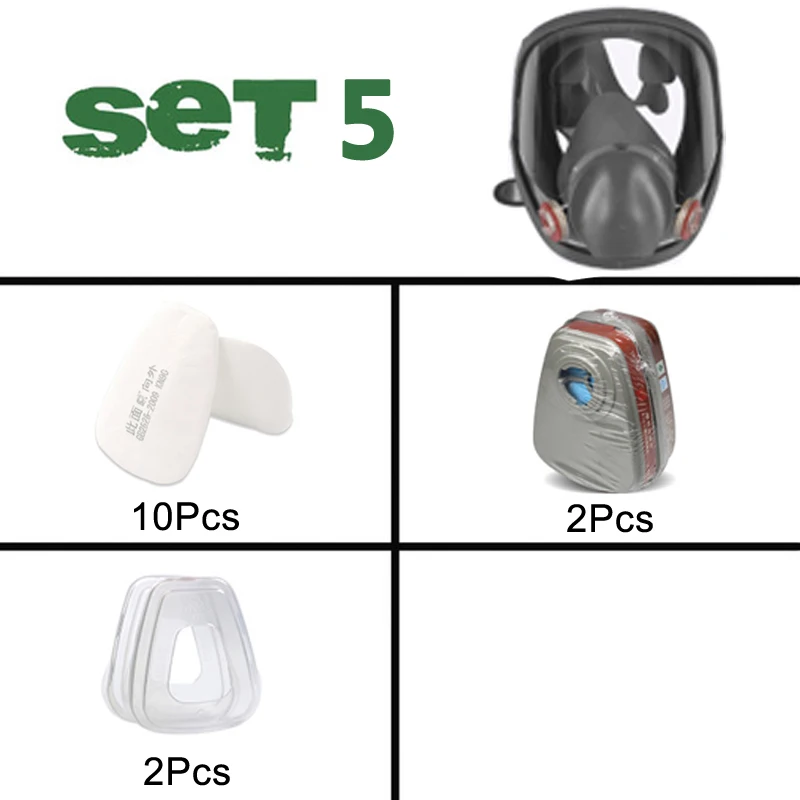 New 6800 Type Industrial Painting Spraying Respirator Safety Work ...