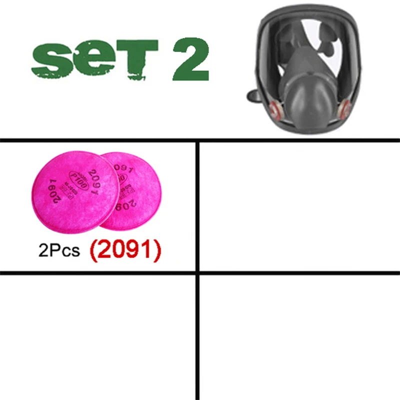 New 6800 Type Industrial Painting Spraying Respirator Safety Work ...