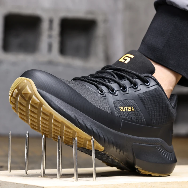 New Men's Insulation 10KV Anti Impact Anti Puncture Electrician Shoes ...
