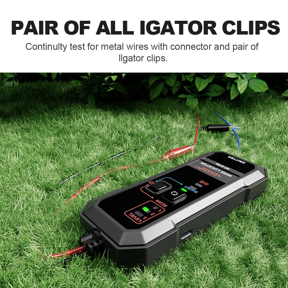 Noyafa NF-818L Underground Wire Tracer Anti-Interference Cable Tester ...