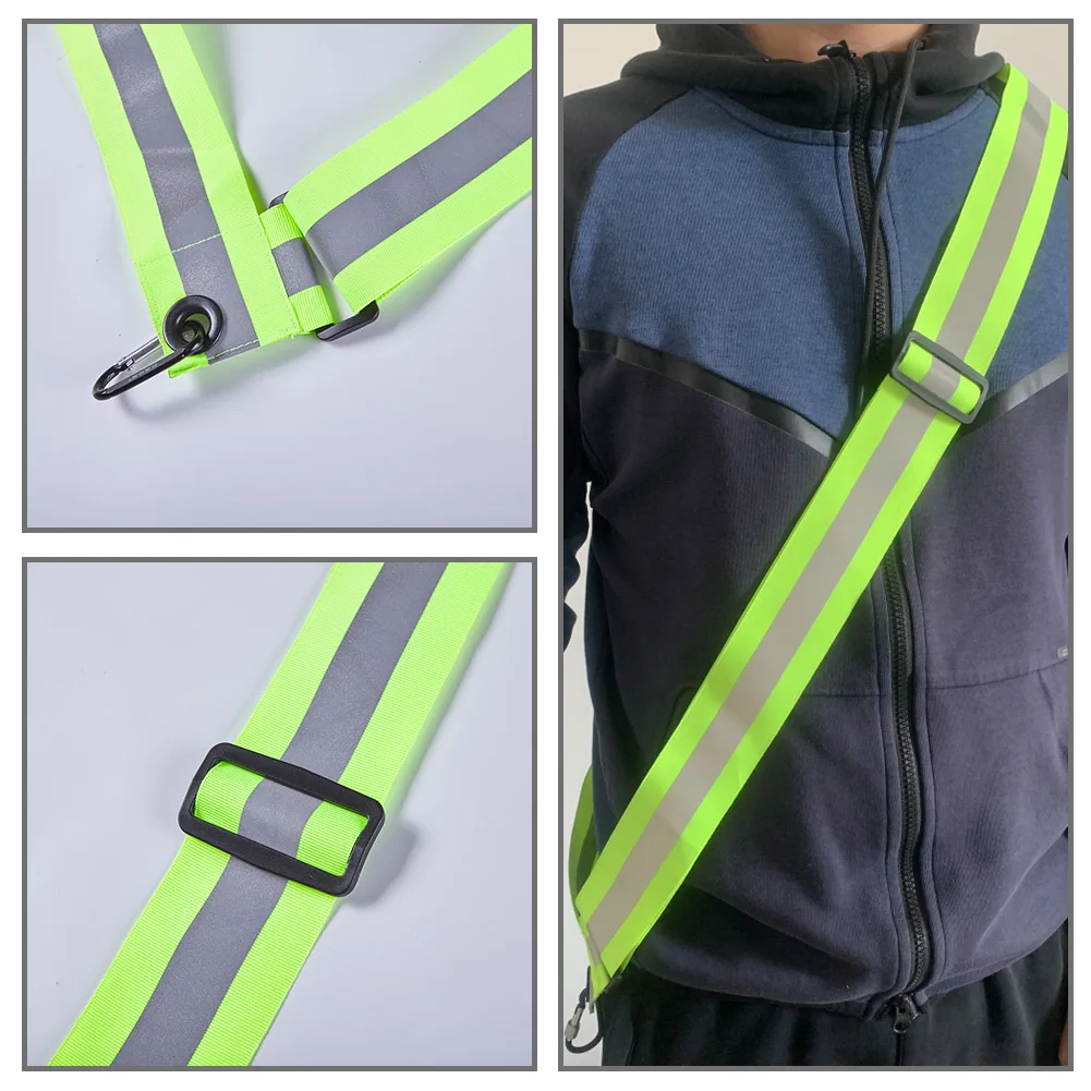 Reflective Safety Shoulder Belt High Visibility Reflective Elasticated ...