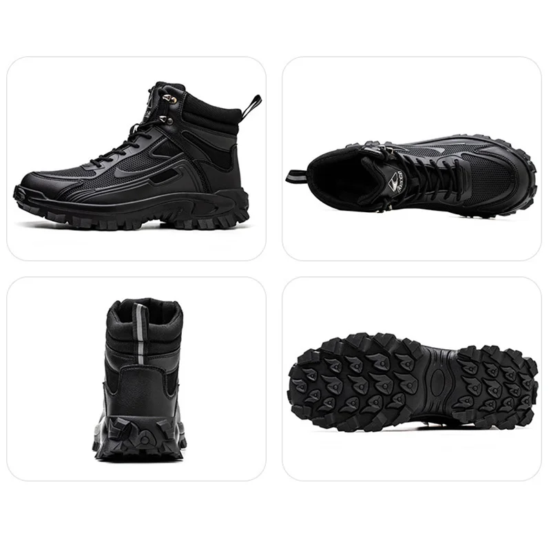 Waliantile Luxury New Men Safety Boots Protect Puncture Proof ...