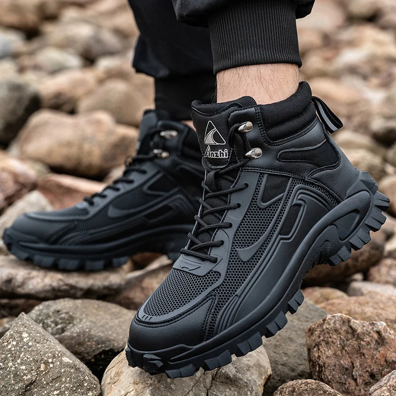 Waliantile Luxury New Men Safety Boots Protect Puncture Proof ...