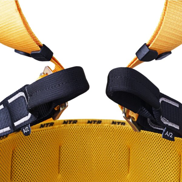 Fall Arrester Full Body Harness Work Positioning Ladder Tower Climbing ...