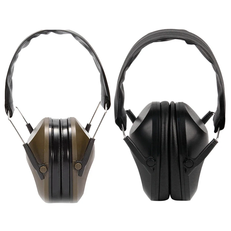 Foldable Hearing Ear Protection Hunting Sports Ear Muff Noise ...