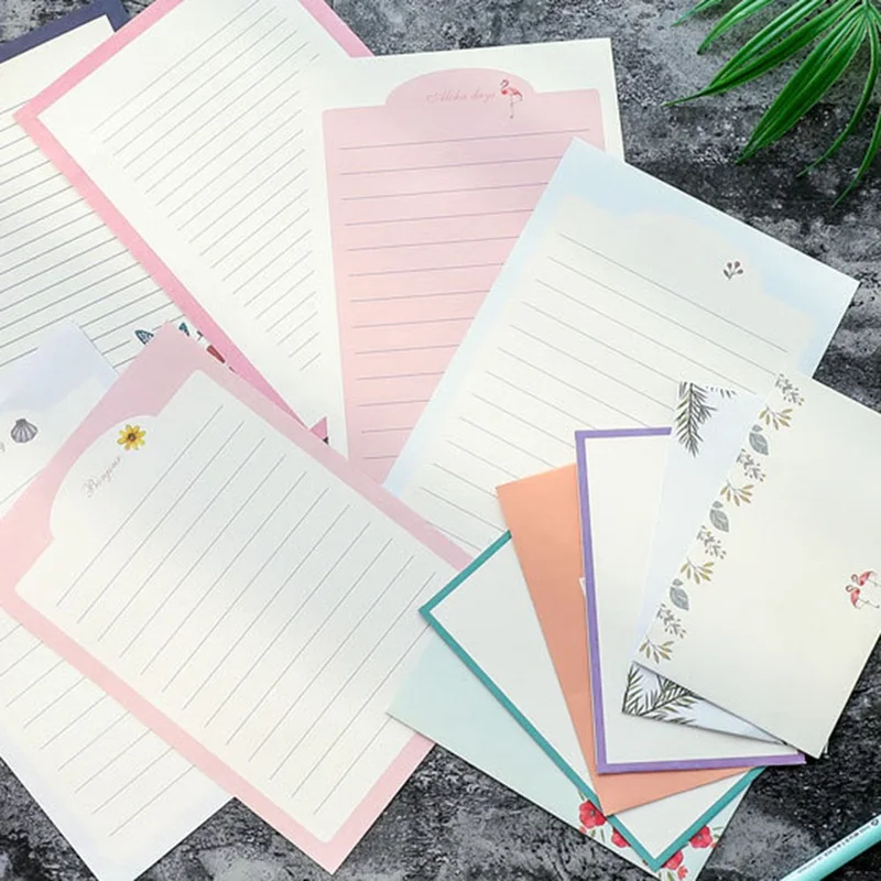 Kawaii And Cute Korean Stationery Letter Envelope Paper Creative