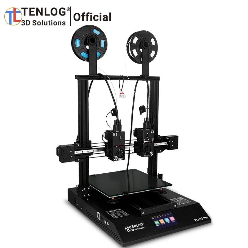 New TENLOG TL-D3 PRO With TMC2208, Independent Dual Extruder 3D Printer ...