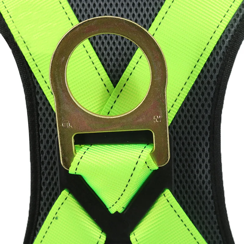 Reflective Full Body Harness Webbing Ladder Fall Arrest Climbing Work ...